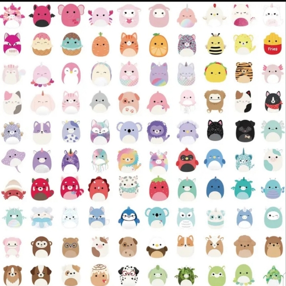 Squishmallows | Other | Squishmallow Stickers | Poshmark